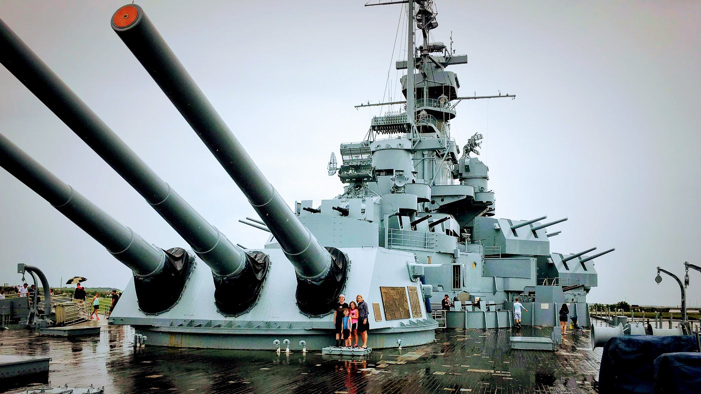 USS Alabama Battleship - VAN LIFE BY DESIGN